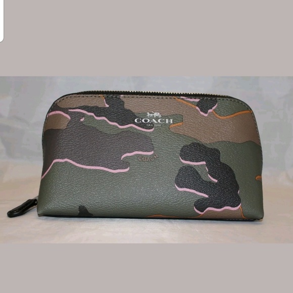 Coach | Bags | Coach Camo Cosmetic Bag | Poshmark
